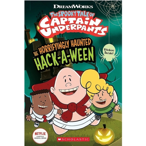 Scholastic | Other | Dreamworks The Spooky Tale Of Captain Underpants ...